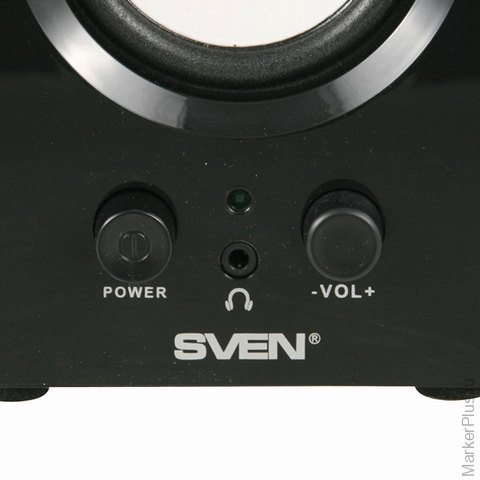 Купить колонки sven ms-80, 2.1, 7 вт, дерево, черные, sv-013080bk по цене 2 567,90 руб. в ...