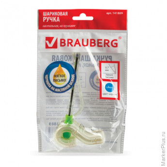 Купить ручка шариковая настольная brauberg "стенд-пен n2", масляная ...