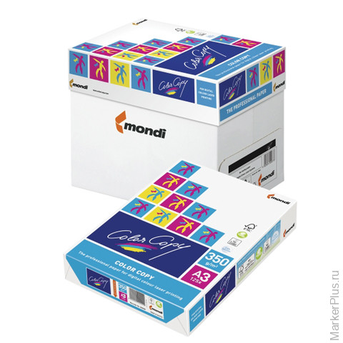 Купить бумага color copy, а3, 350 г/м2, 125 л., для полноцветной ...