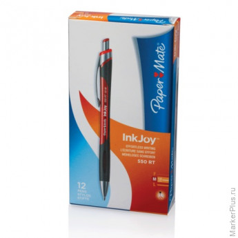 Купить ручка шариковая paper mate автоматическая "inkjoy 550 rt ...